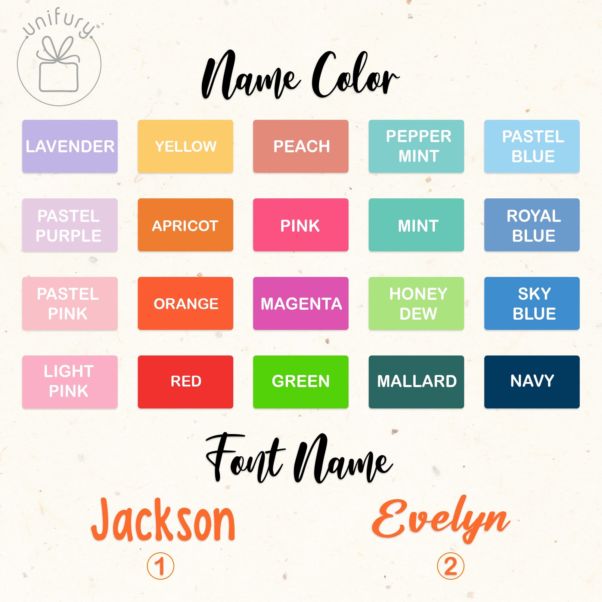 Color Chart With Names For Kindergarten