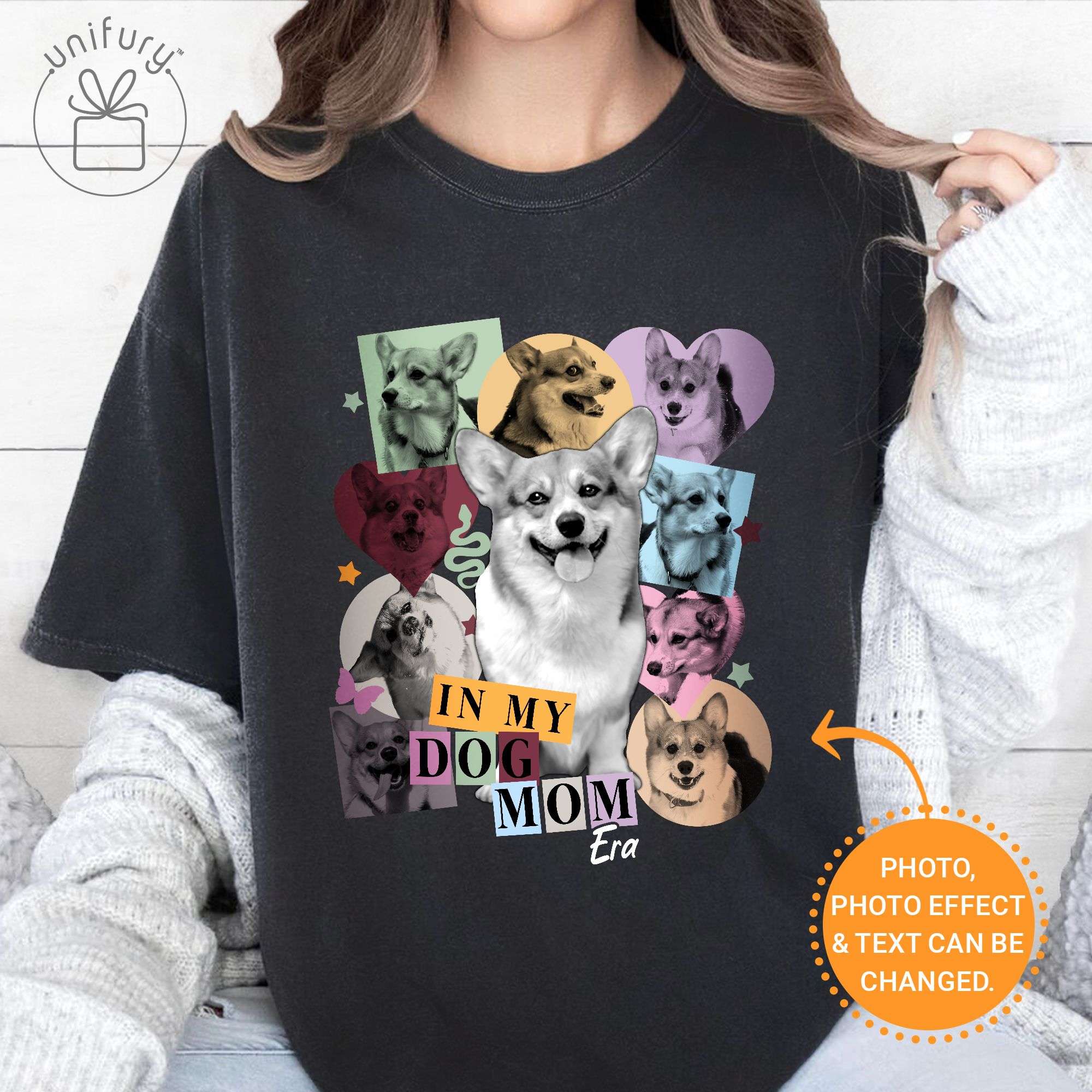 In My Pet Mom Era Comfort Colors T-shirt - Unifury